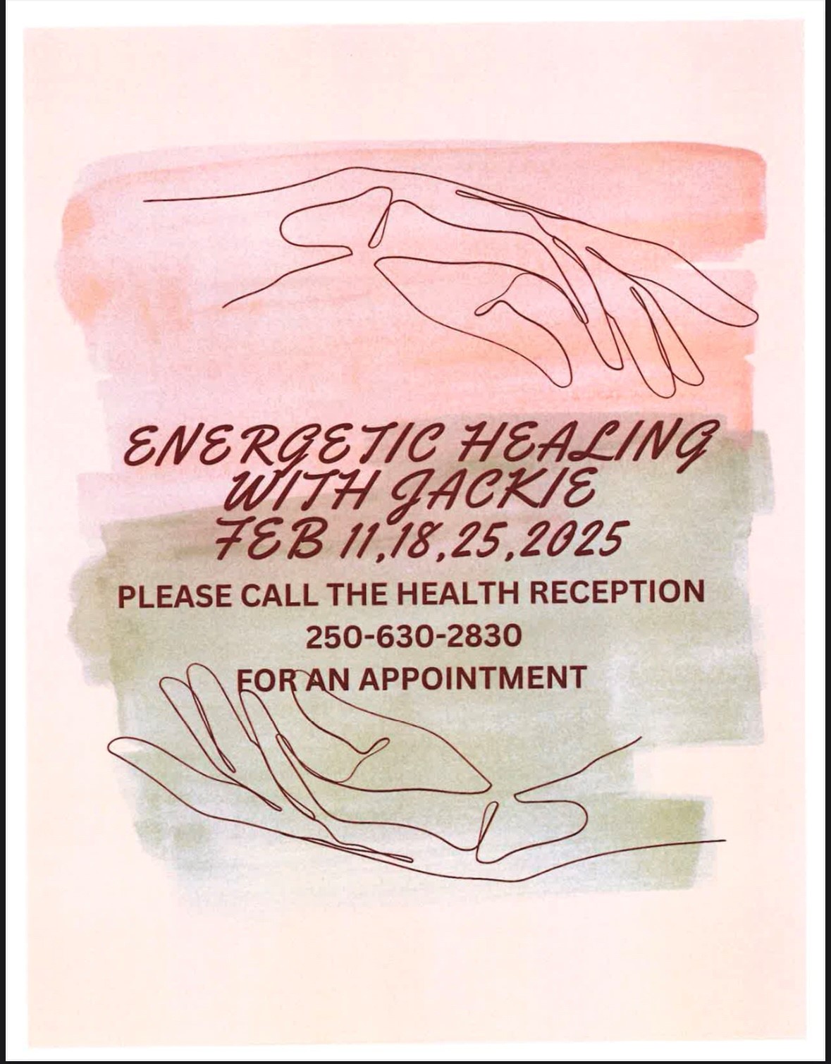 Energetic Healing with Jackie - Blueberry River First Nations